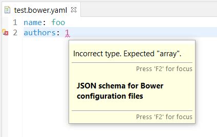 Can T Add Custom Json Yaml Schemas 2021 06 Issue 705 Eclipse