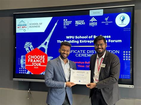 Anish Kashyap On Linkedin Mitwpu India France Franceinindia Indiainfrance Frenchgovernment