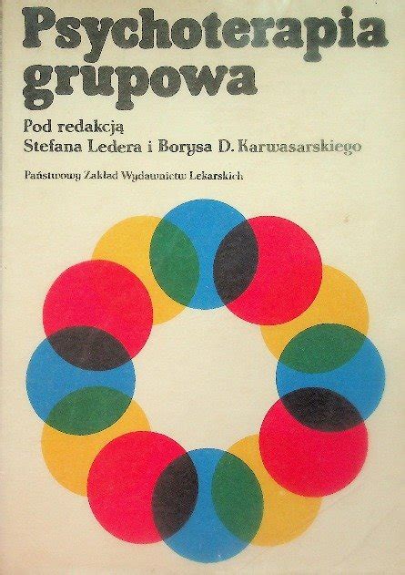 Psychoterapia Grupowa Leder Stefan Książka W Empik
