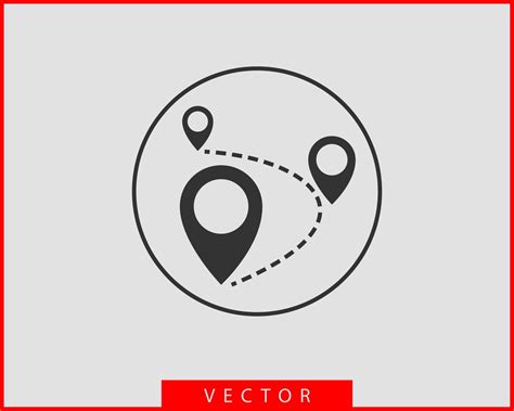 Map Icons Marker Pointer Pin Location Vector Icon Gps Navigation