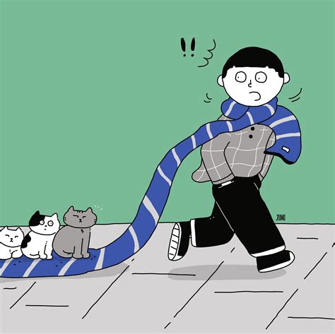 긴 목도리를 해야 하는 이유