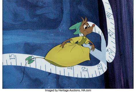 Cinderella Suzy Mouse Production Cel Walt Disney 1950 By Walt Disney