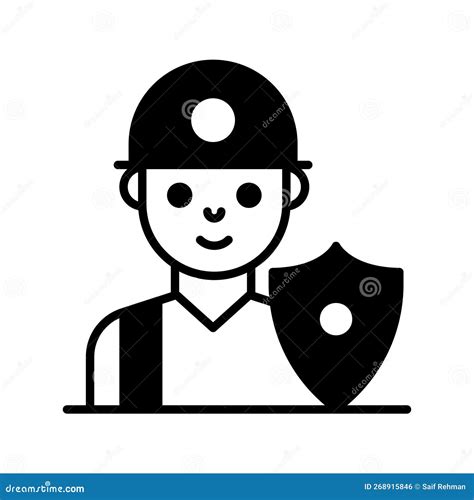 Security Vector Solid Icon Style Illustration Eps 10 File Stock Vector Illustration Of