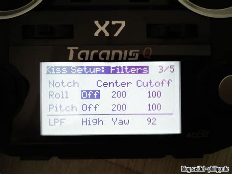 flyduino kiss fc cc lua script for pids settings and vtx