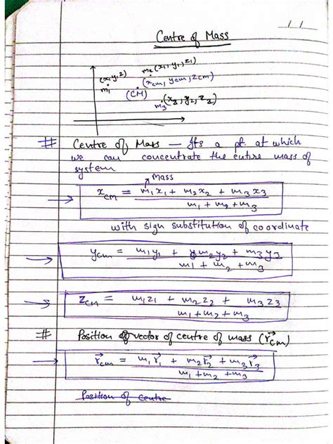 center of mass linear momentum conservation pdf