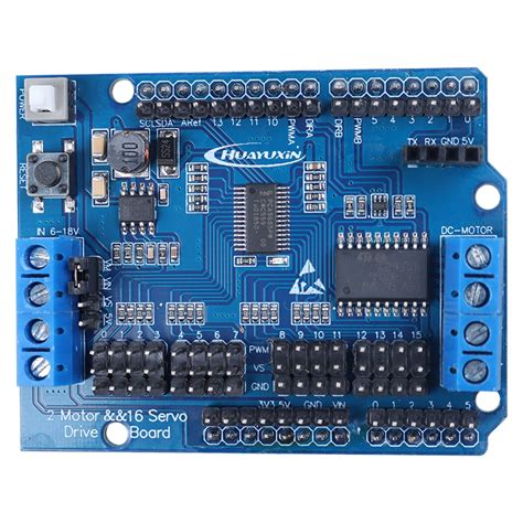 2 Motor And 16 Servo Drive Board For Arduino Project Expansion Board Shopee Philippines
