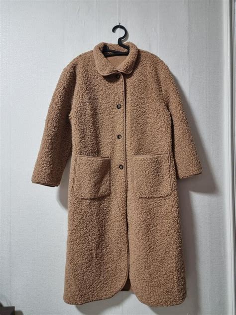 뽀글이 무스탕 코트 F 헬로마켓