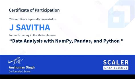 Savitha J On Linkedin Scaler