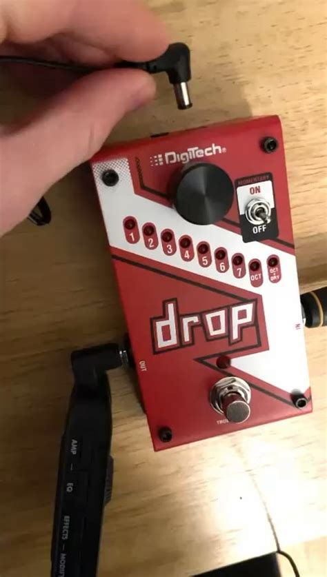 Buzzing From Digitech Drop When Using Supplied Mains Cable Isolation