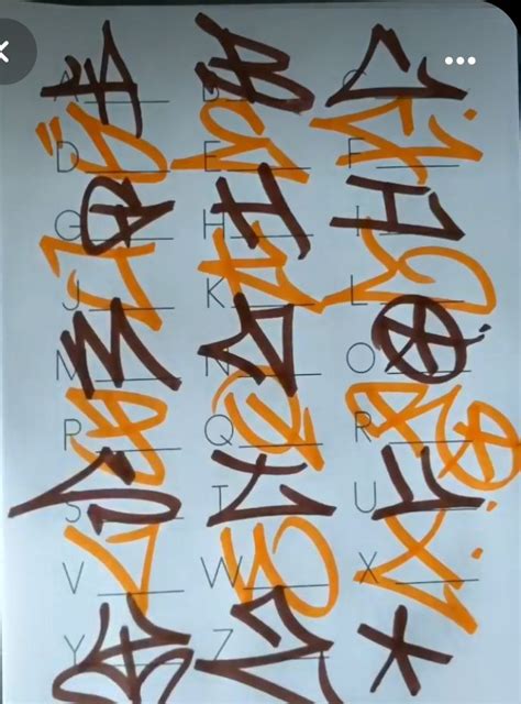 Роспись букв Роспись букв Граффити в виде алфавита Алфавитные шрифты