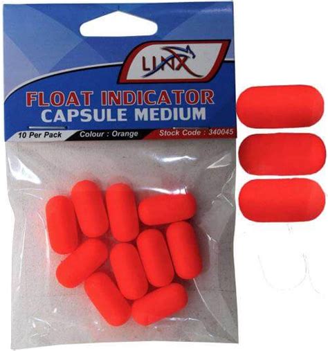 Float Indicator Medium Orange 10s Decor Essentials