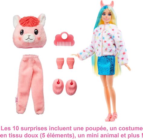 Barbie Cutie Reveal Lama Jardin D Enfants