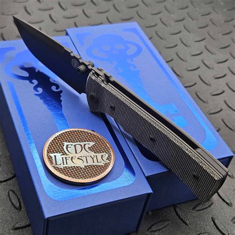 Chaves Knives Blue Label Redencion 229 Black Micarta 3 5 Drop Point