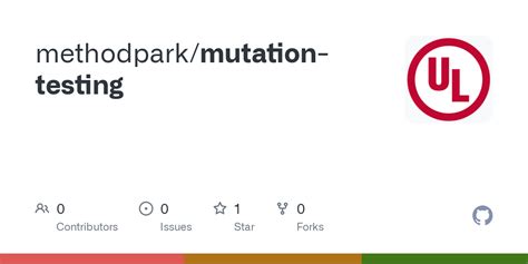 Github Methodparkmutation Testing