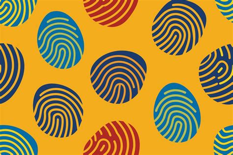 Seamless Fingerprint Image Pattern 41448762 Vector Art At Vecteezy
