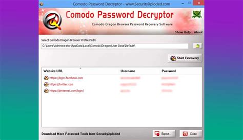 Comodo Password Decryptor Download Latest 2025 Filecr