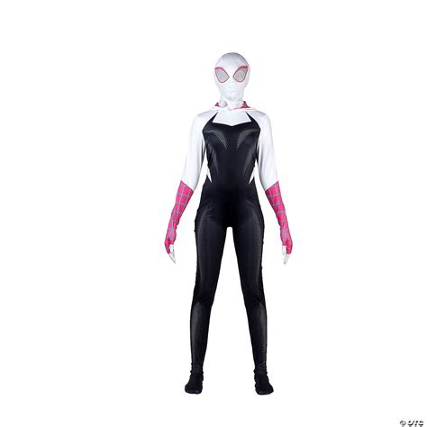 Adults Zentai Marvel Spider Gwen Jumpsuit Costume Oriental Trading