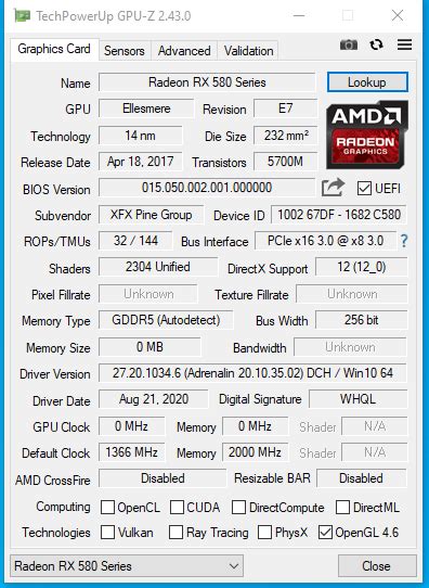 XFX Flash From Mining VBIOS To Retail BIOS Any Help TechPowerUp Forums