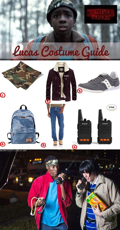 Lucas Sinclair Stranger Things Costume For Halloween Stranger