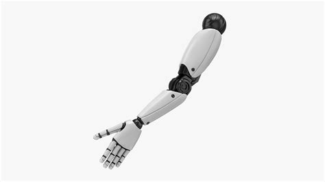 Futuristic Humanoid Robot Arm 3d Model Turbosquid 2095345