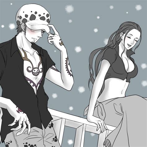 Nico Robin And Trafalgar Law One Piece Drawn By Yuri Kohi Danbooru