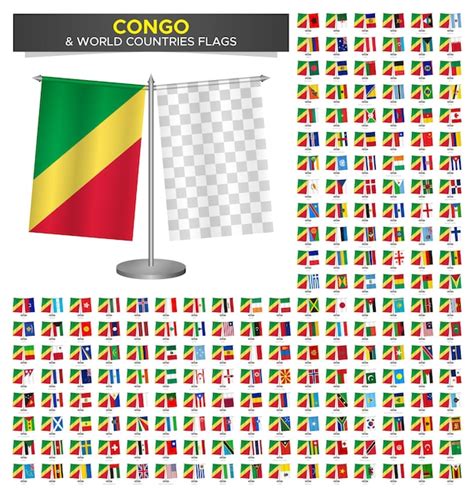 Page 9 Congo Flag Eps Vectors And Illustrations For Free Download