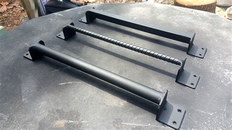 Iron Diy มือจับประตู มือจับประตูลอฟท์ มือจับประตูยาว รุ่น Ir 243 สีดำด้าน มือจับเหล็ก ราวแขวนผ้า