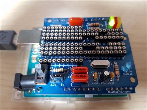 Atmegaattiny Microcontroller Programming Shield For Arduino As Isp R2