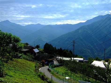 日本のチロル下栗の里長野県下伊那郡上村