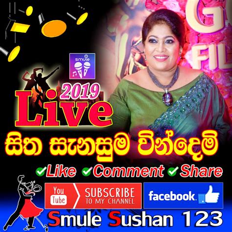 Sitha Sanasuma Vindemi Live 2019 Song Lyrics And Music By