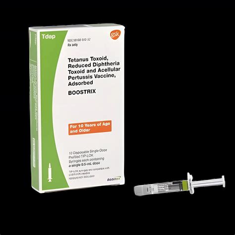 Boostrix® Tdap Booster Vaccine Indicated For People 10 Years Of Age And