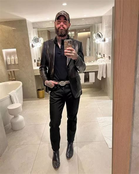 Rapper Post Malone Is Slimmer Than Ever As He Shows Off 3 Stone Weight