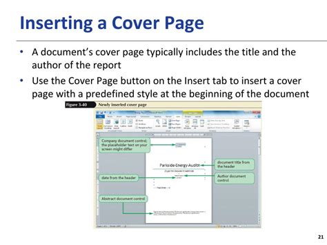 PPT Word Tutorial 3 Creating A Multiple Page Report PowerPoint
