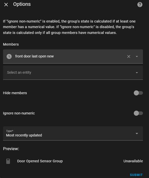 Group Of Trigger Sensors Unavailable Configuration Home Assistant