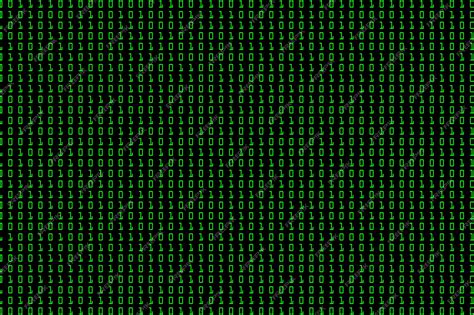Premium Vector Streaming Binary Code Background