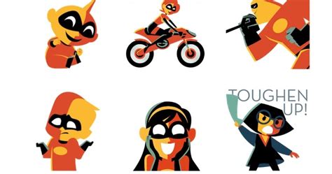 Dan The Pixar Fan Disney·pixar Incredibles 2 Apple Ios Sticker Pack