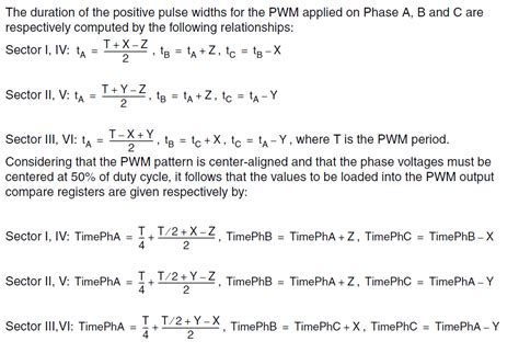 Embedded Understanding The Implementation Of Space Vector Algorithm In C Stack Overflow