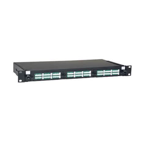 36 Port Fiber Patch Panel Enclosure 1u Rack Mount Lc Lc Eaton