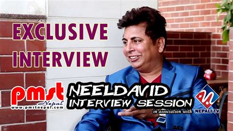 Exclusive Interview Session With Neeldavid Youtube