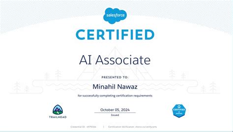 Salesforcecertified Aiassociate Artificialintelligence Minahil Nawaz 11 Comments