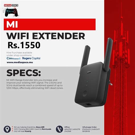 Mi Wifi Range Extender Ac Mediaspace