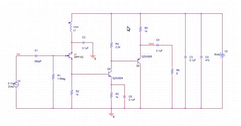 Hobby Electronics Circuits Amplifier Circuit Analysis In Orcad Capture
