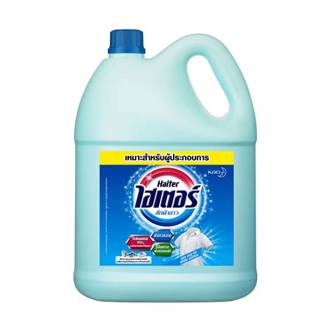 คาโอ ประเทศไทย ข้อมูลผลิตภัณฑ์ ผลิตภัณฑ์ซักผ้าขาว ไฮเตอร์ 5 000 มล
