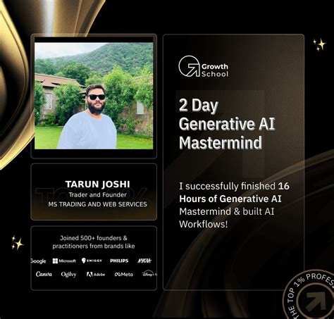 Tarun Joshi On Linkedin Growthschool Aimastermind