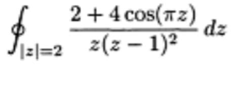 Solved Use The Residue Theorem To Evaluate The Following Chegg