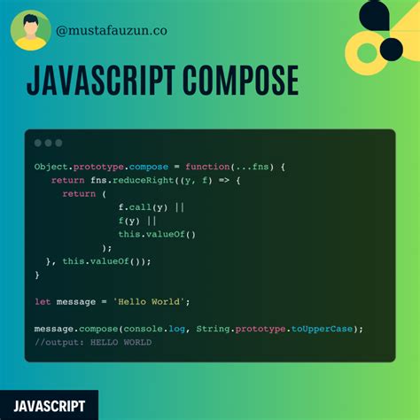 Javascript Compose Mustafa Ateş Uzun Blog