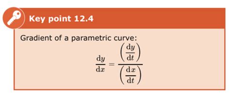 Differentiating Parametric Equations Flashcards Quizlet