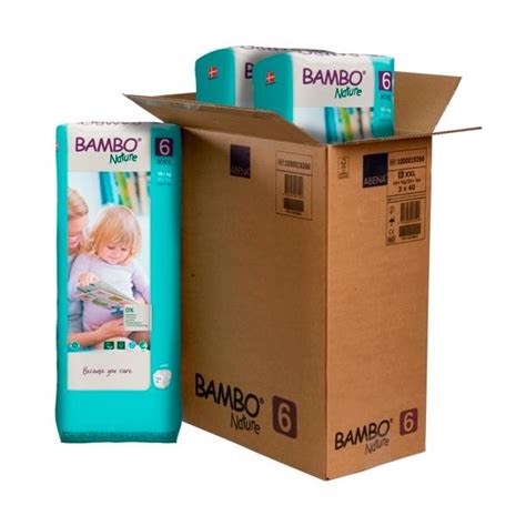 Bambo Nature Couche Taille 6 Xxl 16 Kg 40 Pcs Daisyma