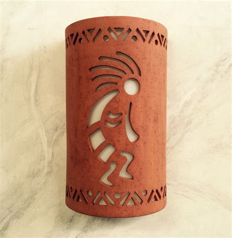 Southwestern Kokopelli Outdoor Wall Sconce Southwestern Decor Lodge