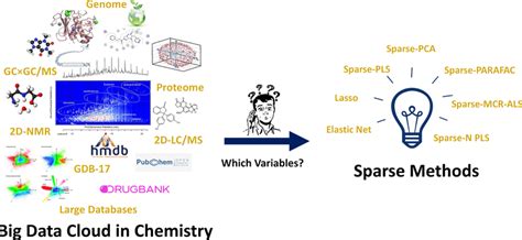 conceptualized view of sparse methods and their applications in